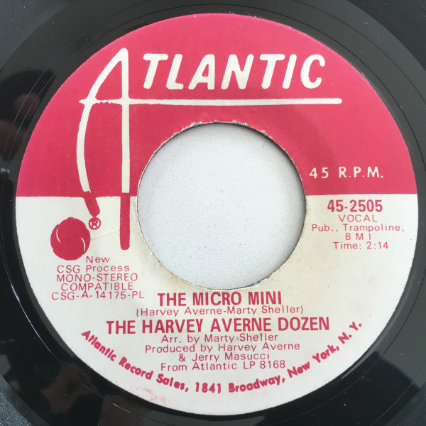 Harvey Averne Dozen | Ther Micro Mini | Rare soul 45s